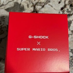 Casio | Accessories | Rare Casio Gshock X Nintendo Super Mario Brothers ...